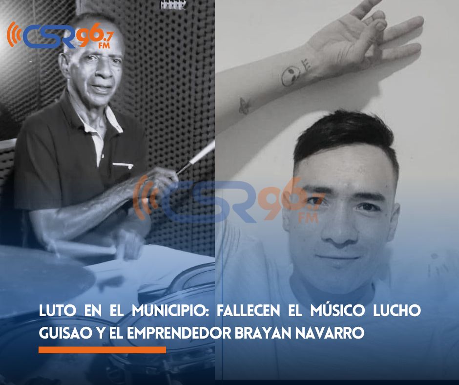 FALLECEN EL MÚSICO LUCHO GUISAO Y EL EMPRENDEDOR BRAYAN NAVARRO * Joanpa.com